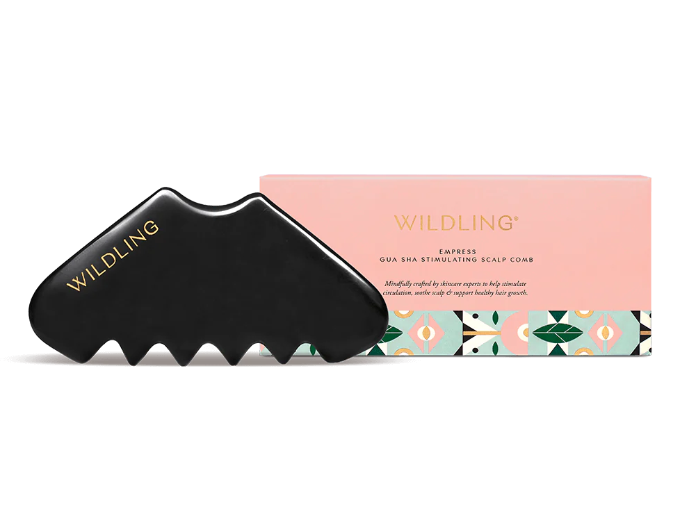 Empress Gua Sha Stimulating Scalp Comb | Wildling