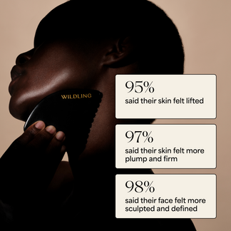 Facial Gua Sha Empress Stone, Custom Crafted Bian | Wildling